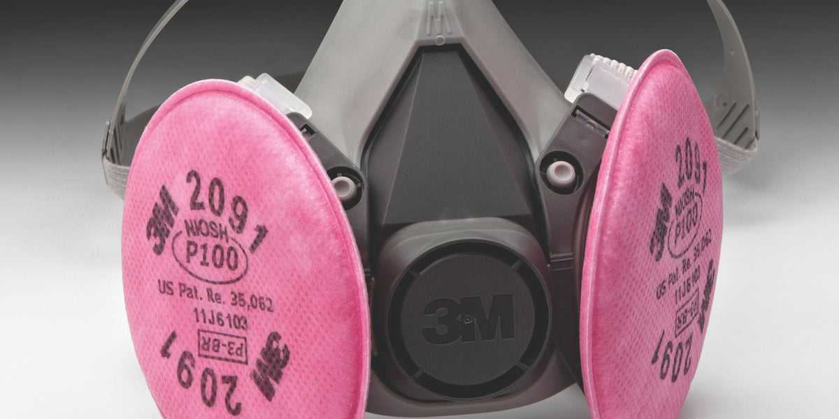 3M - Half Facepiece Respirator 6000 Series, Assemblies — Advance Safety ...